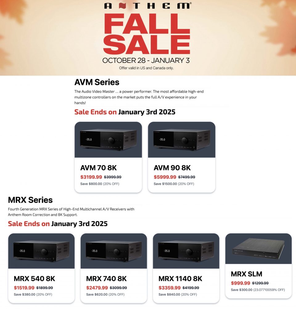 Closeouts | Saturday Audio Exchange